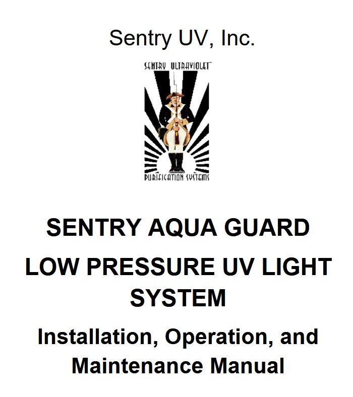 Manual – SENTRY UV